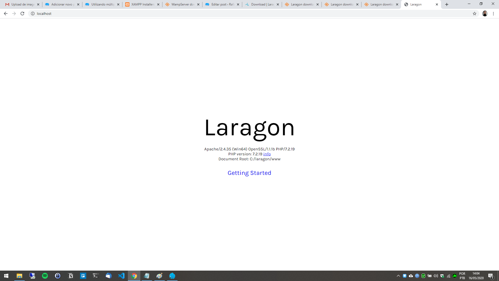 Utilizando múltiplas versões do PHP no Windows com Laragon – Rafael Couto
